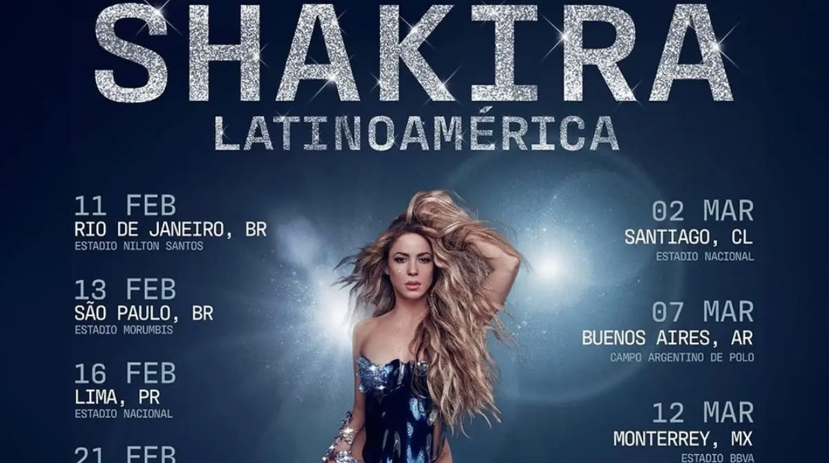 Shakira: Esto costarán los boletos para sus conciertos en México - Soy ...