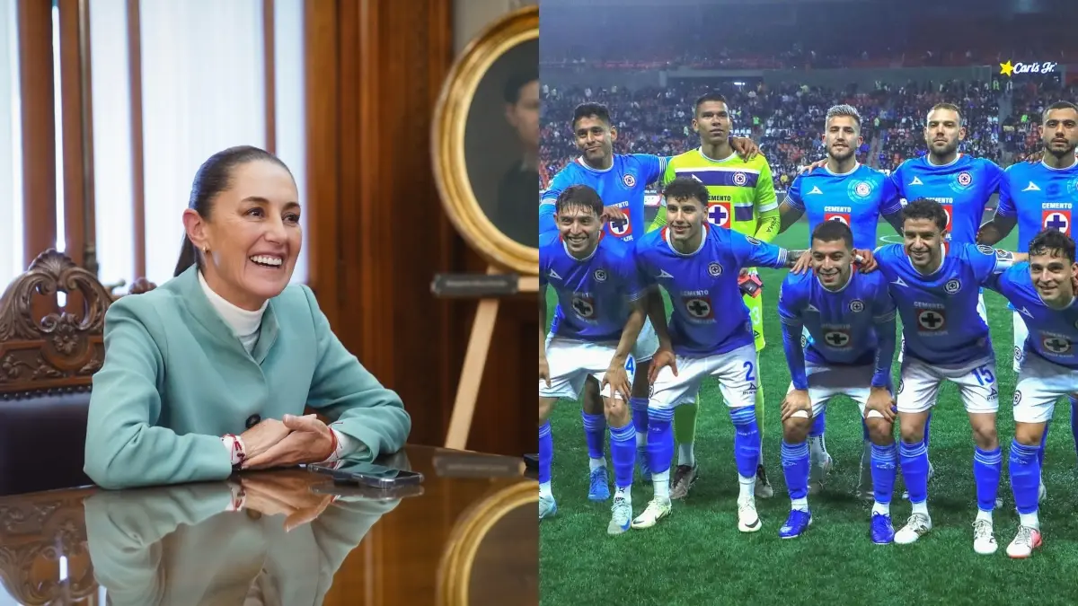 Claudia Sheinbaum pide a Cruz Azul construir su estadio en la CDMX ...
