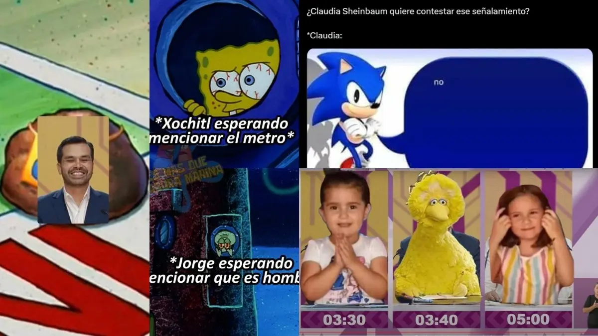 Los mejores memes que dejó el Debate Presidencial 2024 entre Sheinbaum, Xóchitl y Máynez - Soy ...