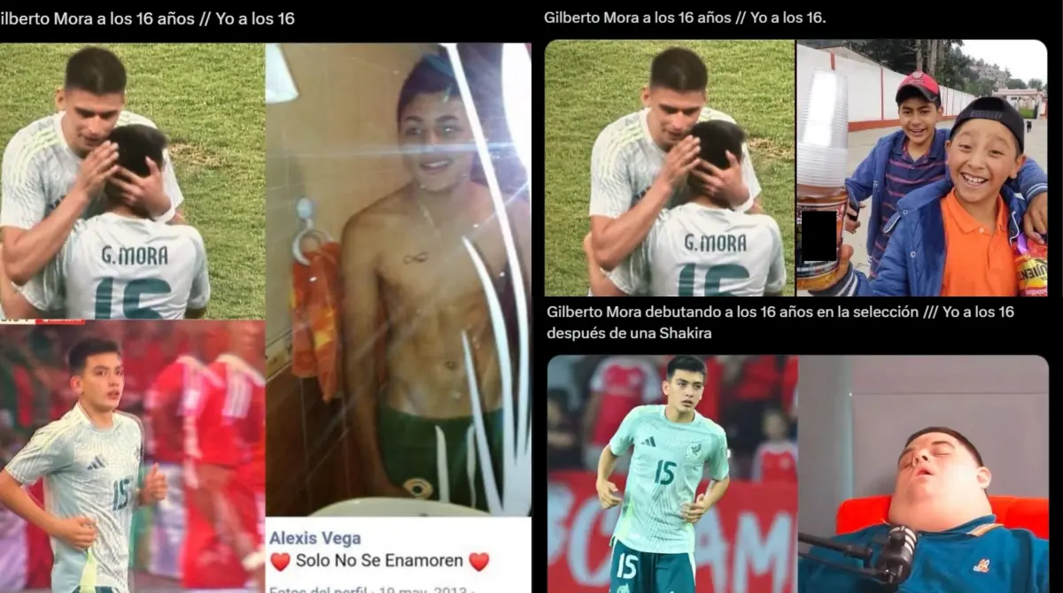 Los memes del debut de Gilberto Mora con la Selección Mexicana - Soy Referee