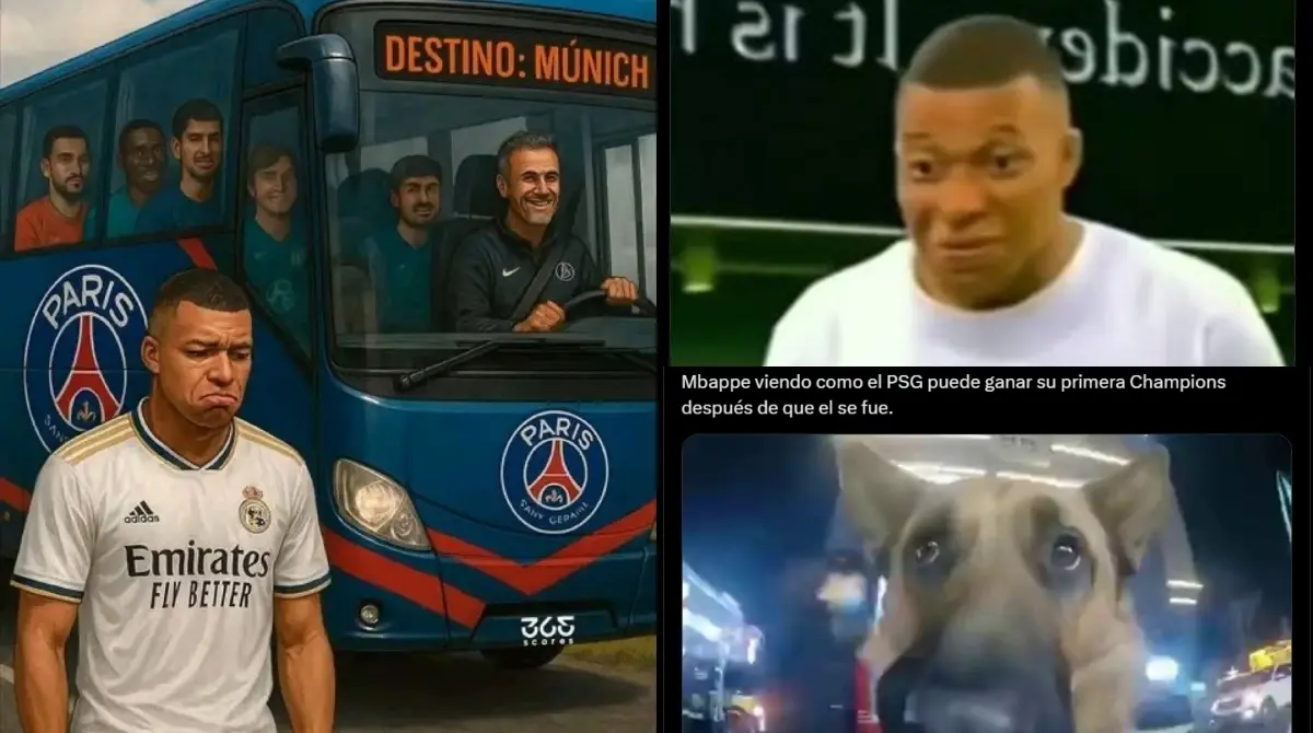 Mbappé es víctima de memes tras el pase del PSG a la final - Soy Referee