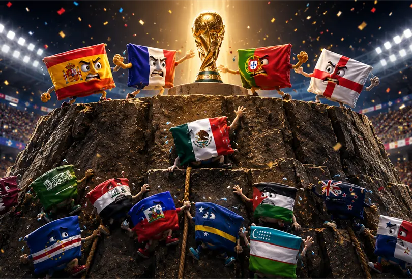 Las selecciones con menor probabilidad de ganar el Mundial ¿Y México ...